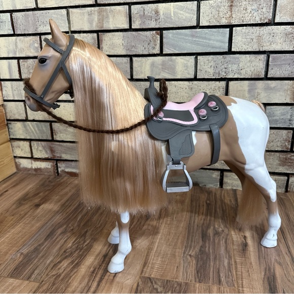 Battat | Toys | Our Generation By Battat Palomino Paint Horse 2 Hair ...